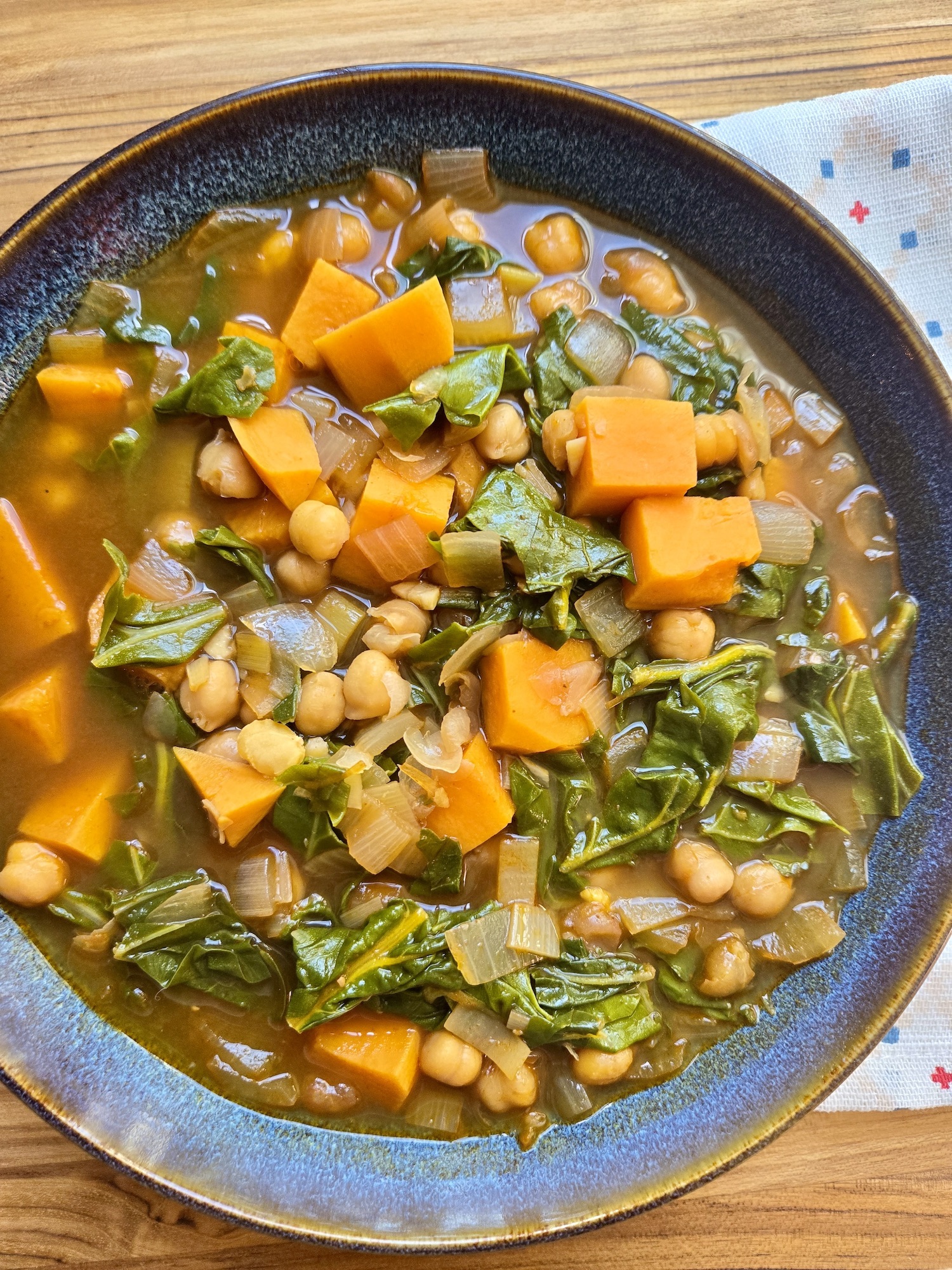 Sweet Potato Chickpea Stew - Ugly Vegan Kitchen