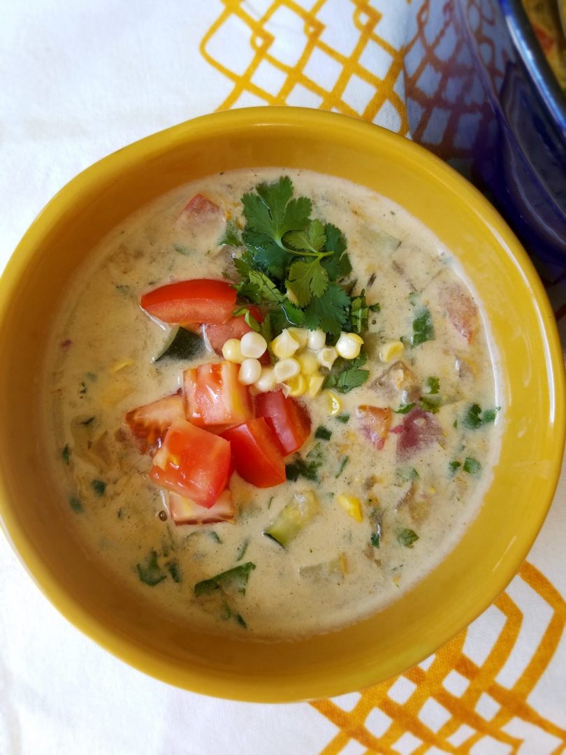 Southwestern Sweet Corn Chowder - Ugly Vegan Kitchen