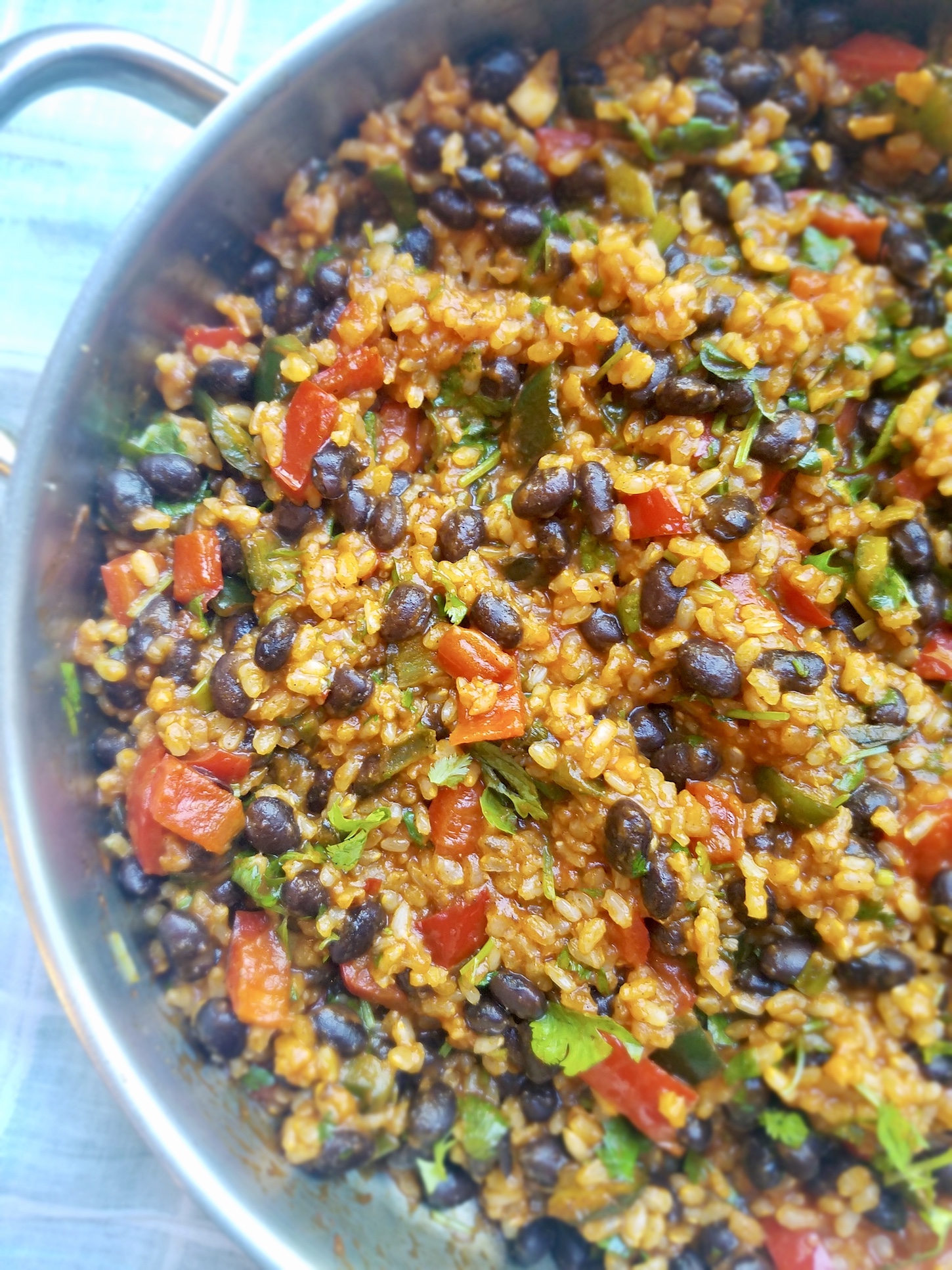 Fiesta Rice - Ugly Vegan Kitchen
