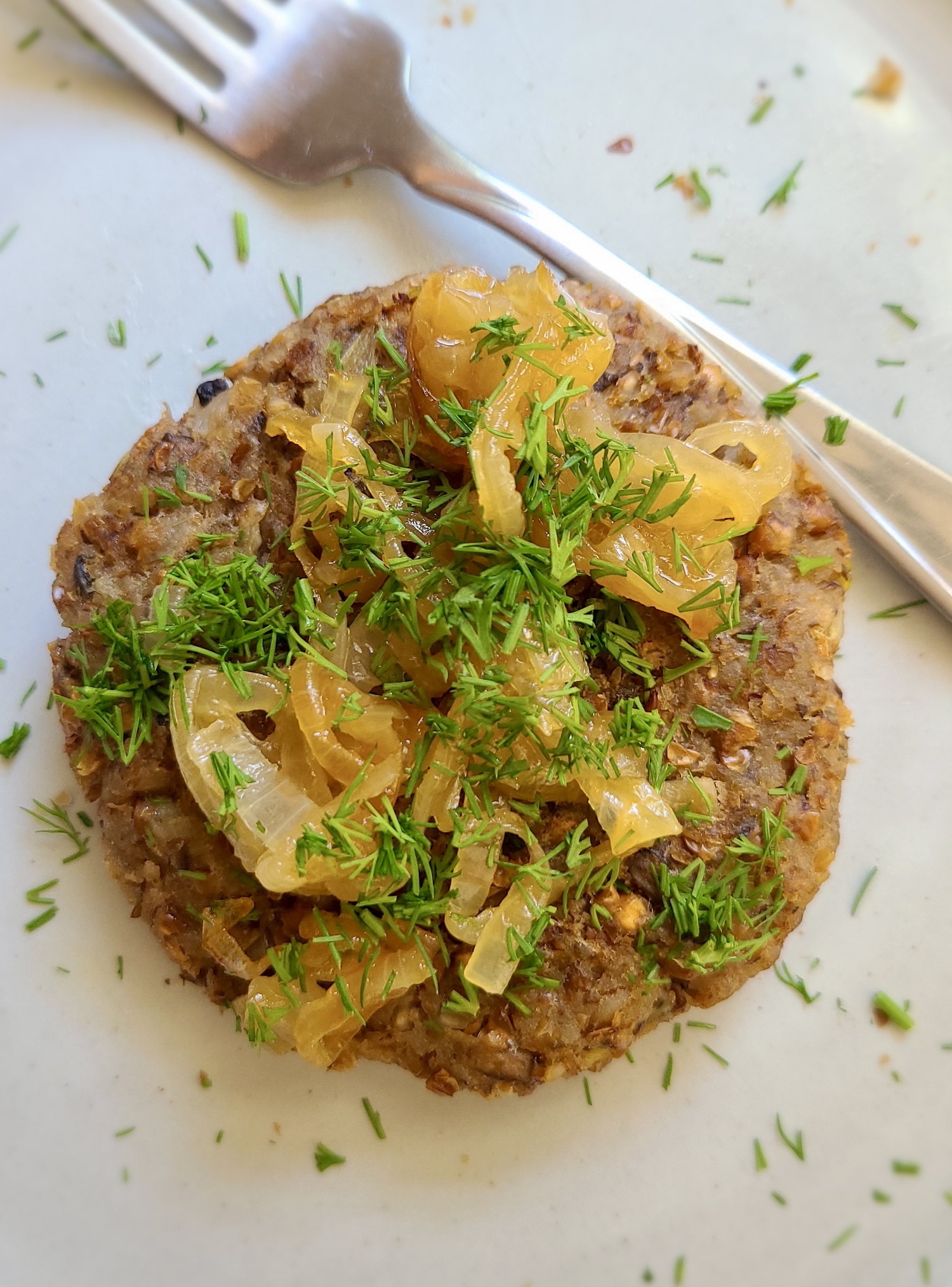 Vegan Roasted Buckwheat Mushroom Patties - Ugly Vegan Kitchen